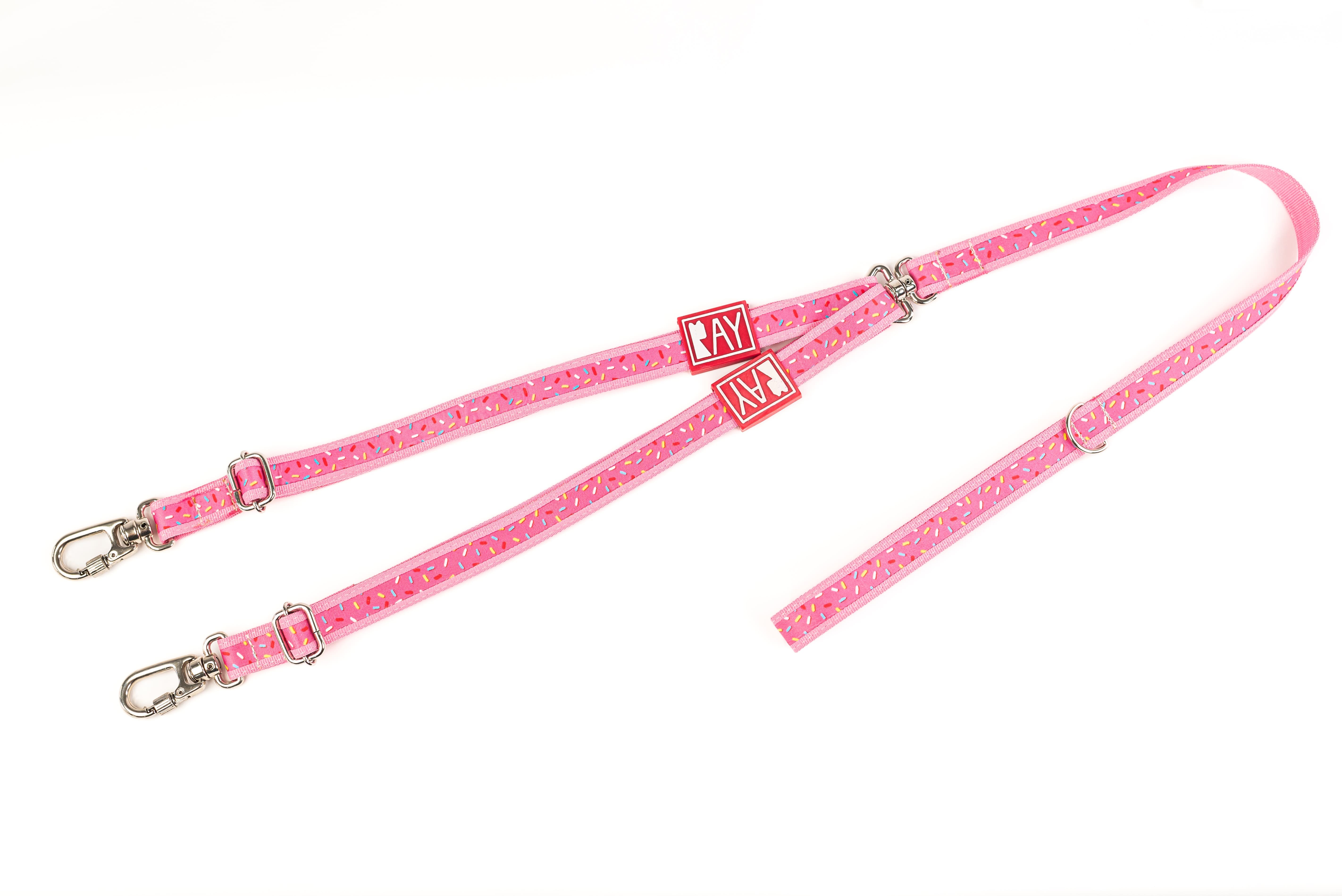 Guia Dupla Print - Confetes Rosa | Ray Pet Life