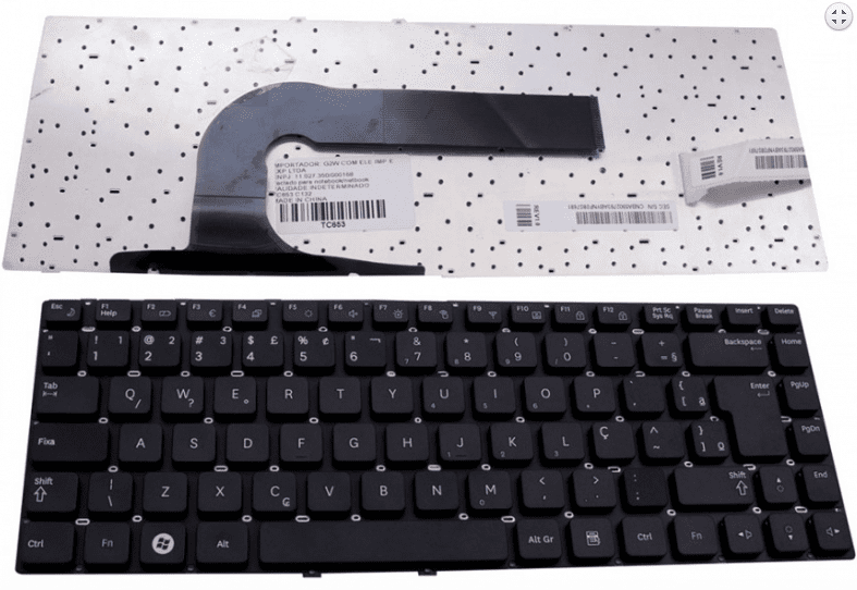 Teclado Samsung Qx411 QX410 QX430 Sf410 Qx412 | Bak Notebook ...