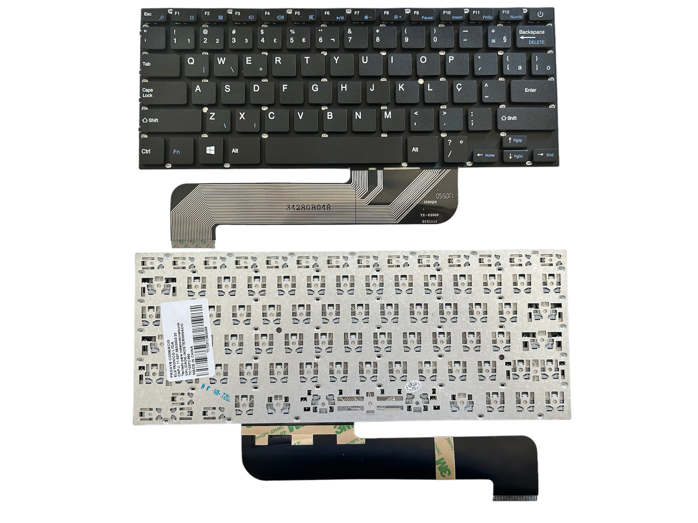 Teclado Para Notebook Multilaser Legacy PC101 PC102 PC103 PC107 PC120 ...