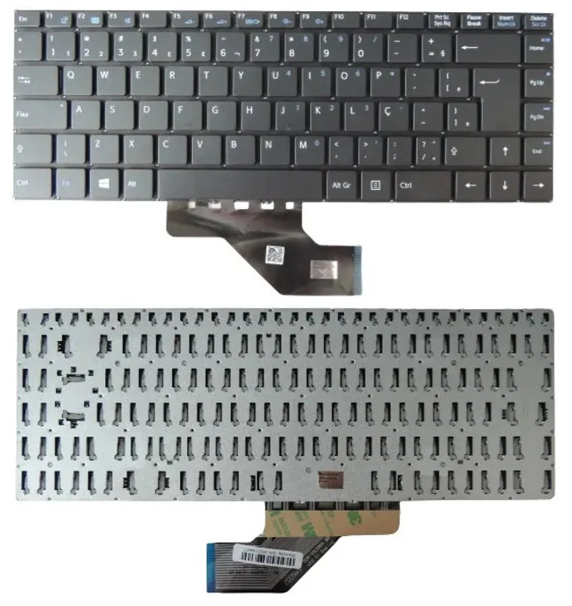 Teclado Vaio Fe14 Vjfe41f11x Vjfe42f11x Vjfe43f11x Br Novo | Bak ...