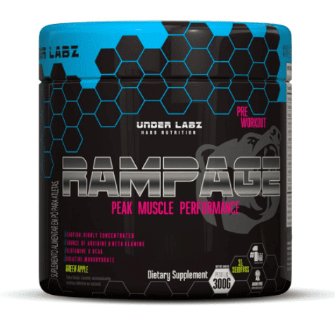 Rampage Pre Workout - Under Labz (300g) | Mercadão Suplementos