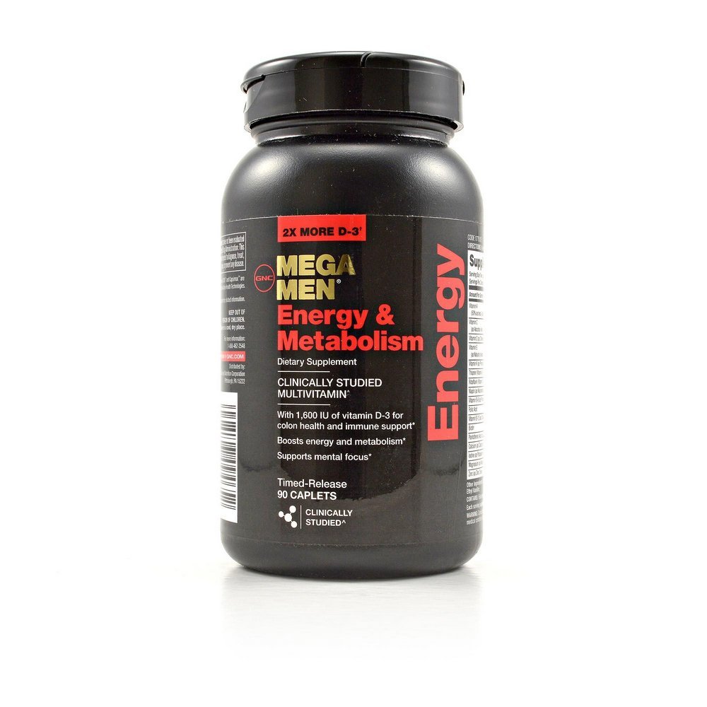Mega Men - GNC (180 caps) | Mercadão Suplementos