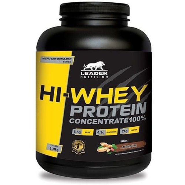 Hi Whey Protein - Leader Nutrition (1,8kg) | Mercadão Suplementos