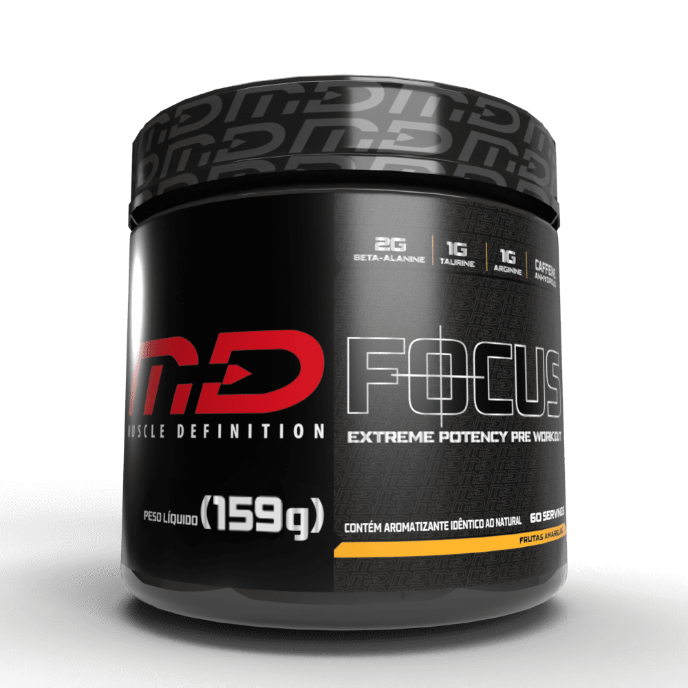 Focus Pre Workout - Muscle Definition (159g) | Mercadão Suplementos