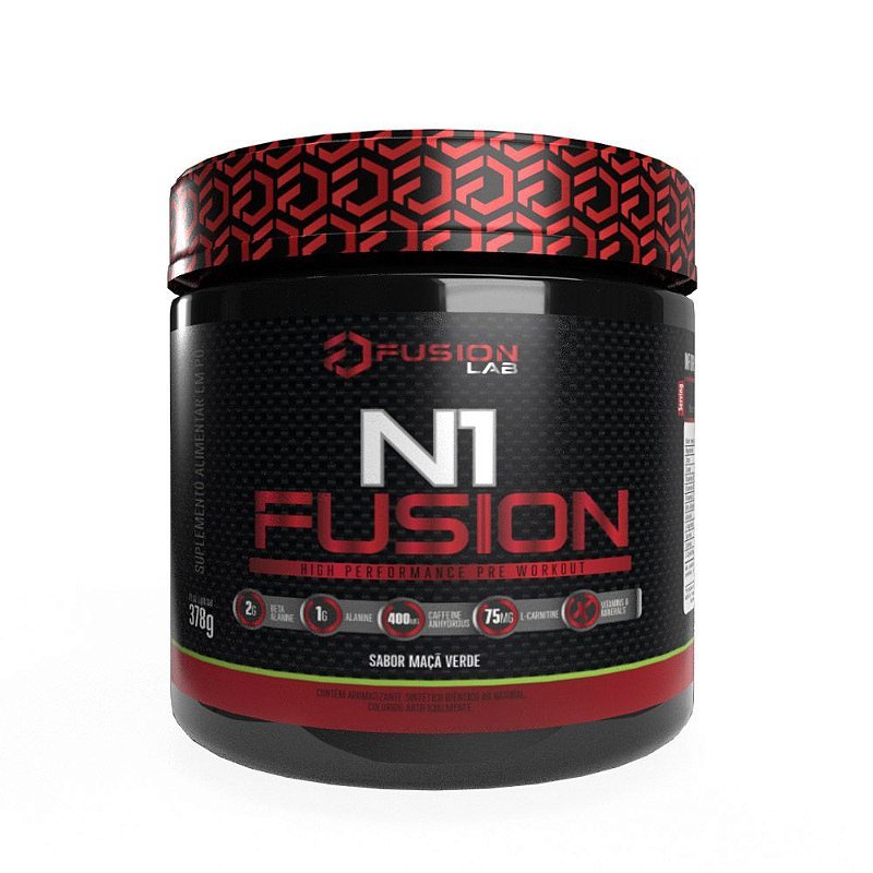 Pre Workout N1 Fusion - Fusion Lab (378g) | Mercadão Suplementos