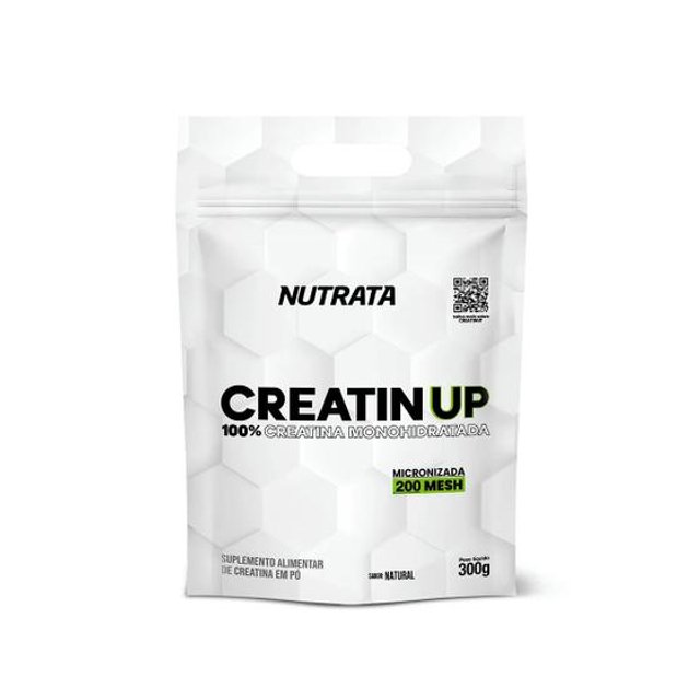 Creatina Creatin Up Refil Nutrata 300g Mercadão Suplementos