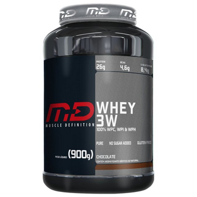 Whey 3W - Muscle Definition (900g) | Mercadão Suplementos