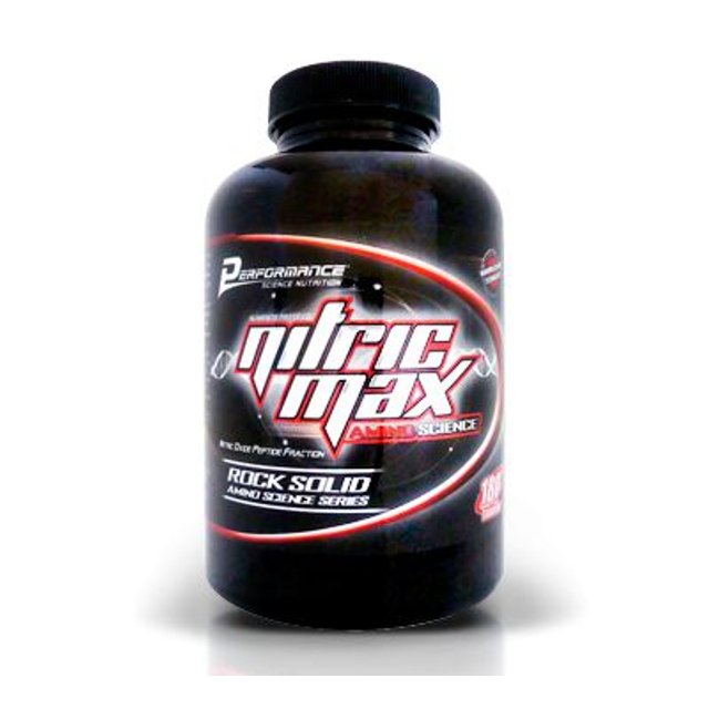 Arginina Nitric Max - Performance (180 caps) | Mercadão Suplementos