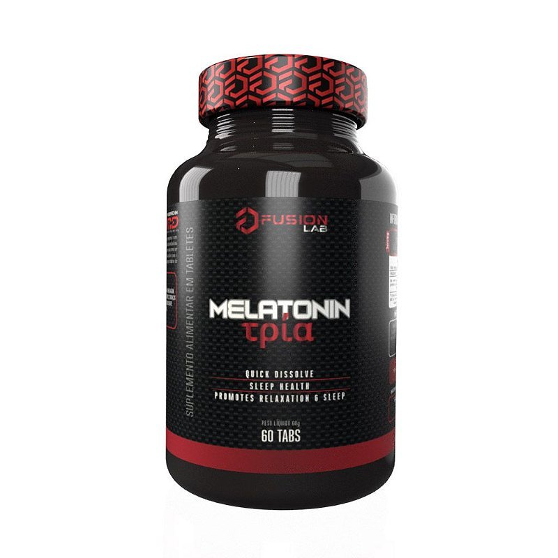 Melatonina - Fusion Lab (60 caps) | Mercadão Suplementos