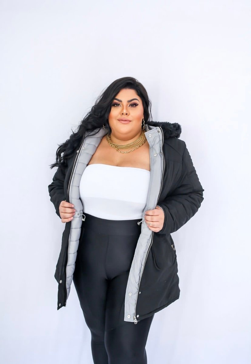 Jaqueta Dupla Face Alice REF: 2028 | Grazi Costa