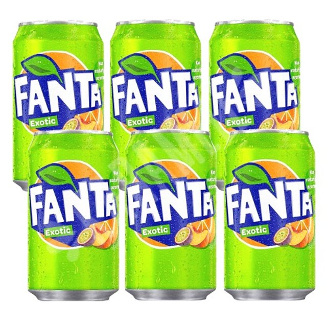 Fanta Exotic Refrigerante - ATACADO 6X - Importado da Dinamarca ...