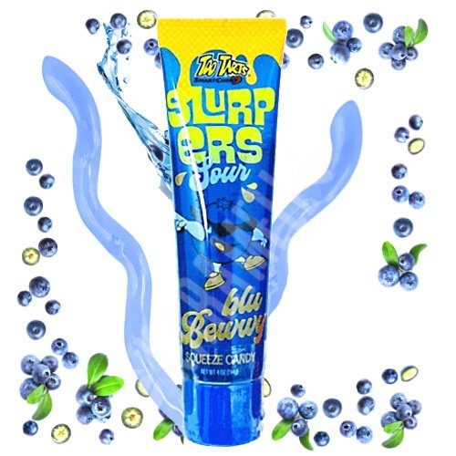 Bala Líquida Slurpers Sour Bluberry - Too Tarts - Importado | Karamell ...