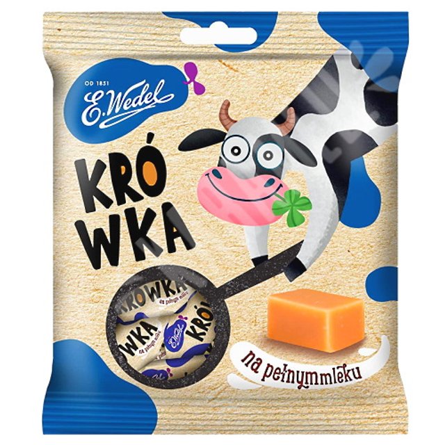 Doce de Leite Krowka Milk Fudge - E.Wedel - Importado Polônia ...