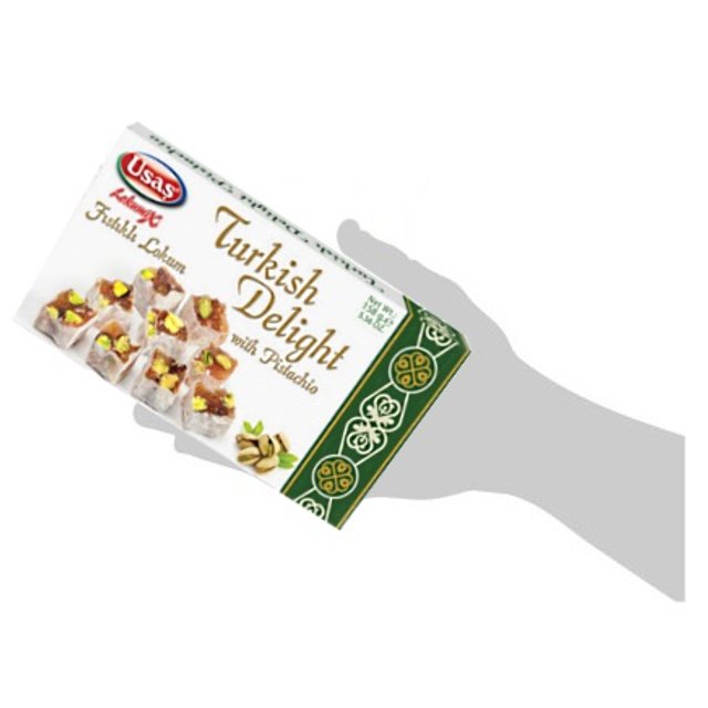 Bala de Goma Turca com Pistache - Turkish Deligth - Turquia | Karamell ...