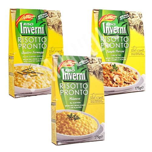 Kit 3 Risotto Pronto - Riso Inverni - Importado Itália | Karamell Store