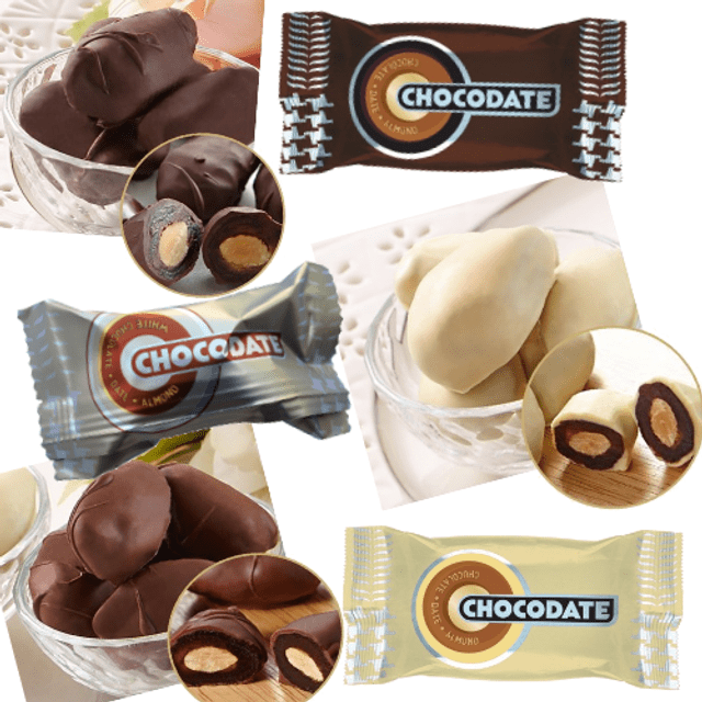 Chocodate Assorted - Tâmara Amêndoa Chocolate Import. | Karamell Store