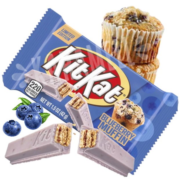Kit Kat Blueberry Muffin Limited Edition - Importado EUA | Karamell Store