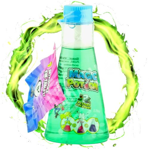 Bala Líquida Raindrops Light Green Magic Potion - Importado | Karamell ...