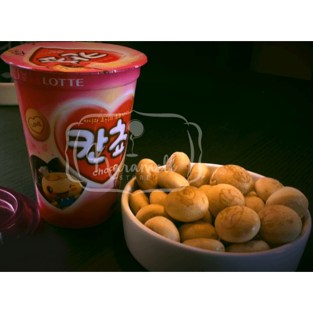Biscoitos Importados Coreia - ATACADO 6x - Kancho Choco Biscuits Cup ...