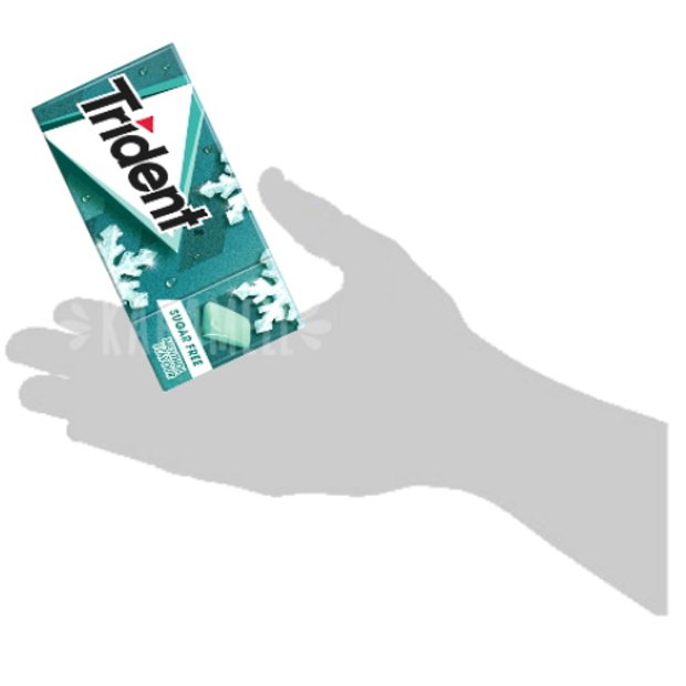 Trident Extreme Mentol - Chicletes sabor Menthol e Eucalipto - Espanha ...