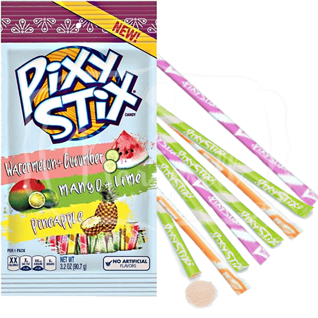 Pixy Stix - Wonka - Bala em Pó - Importada do México | Karamell Store
