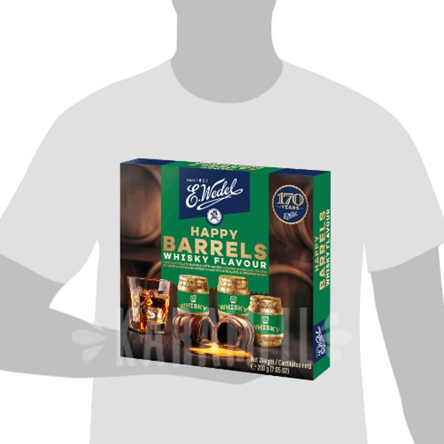 Candies Chocolate Happy Barrels Whisky - E. Wedel - Polònia | Karamell ...