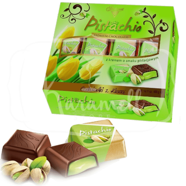 Solidarnosc Pistachio - Chocolate Premium Pistache - Importado Polônia ...