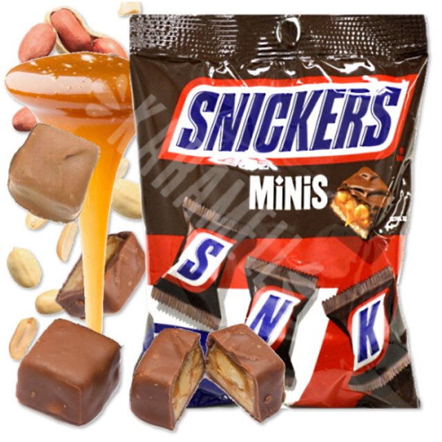 Chocolate Snickers Minis - Snickers - Importado EUA | Karamell Store