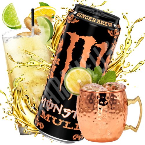 Bebida Monster Energy Ginger Brew Edição Mule - Importado Irlanda ...