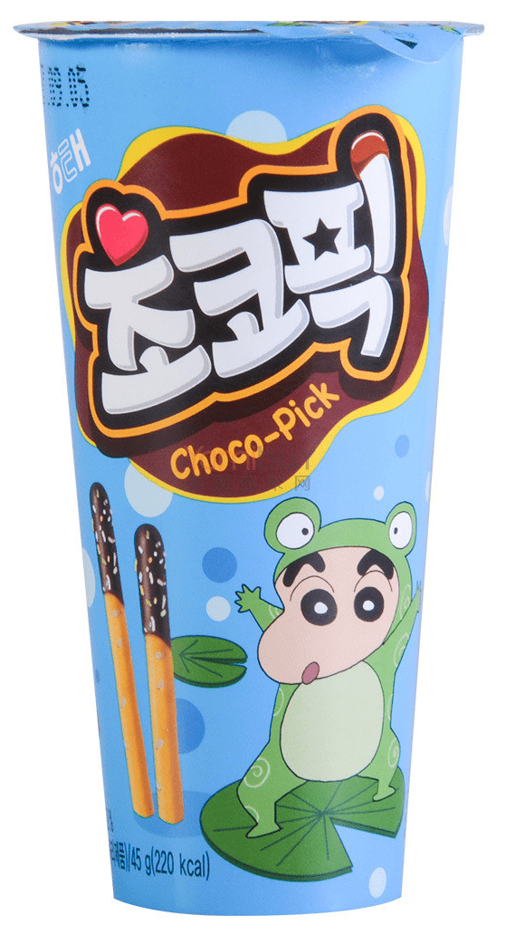 Doces do Japão - Shin Chan Choco Pick Haitai Biscoito | Karamell Store