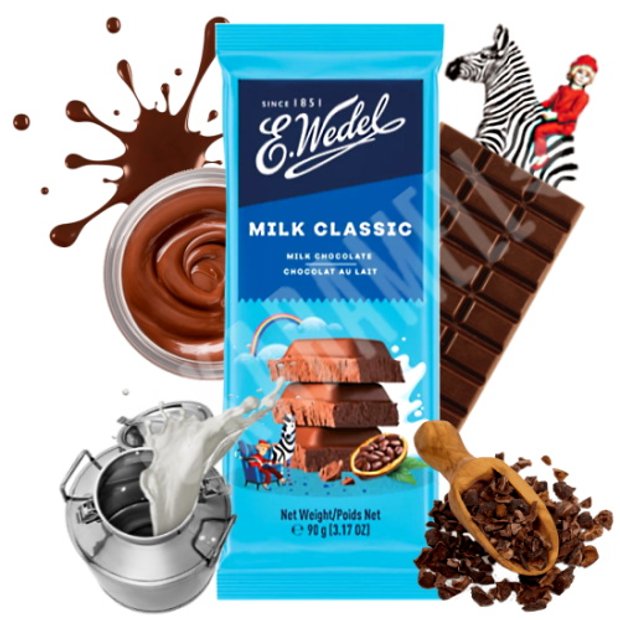 Chocolate Milk Classic - E.Wedel - Importado Polônia | Karamell Store