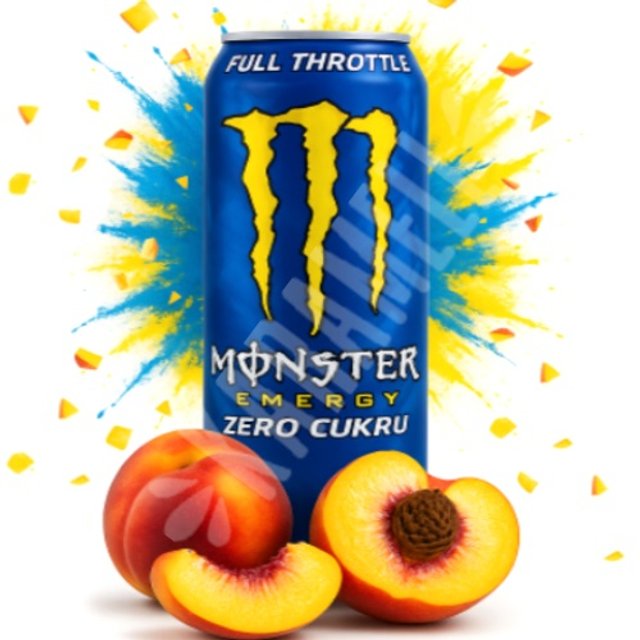 Bebida Monster Energy Full Throttle Zero Cukru - Irlanda | Karamell Store