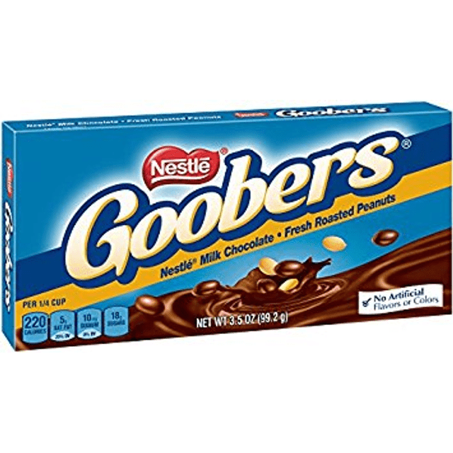 Nestle Goobers Box Roasted Peanuts With Chocolate EUA | Karamell Store