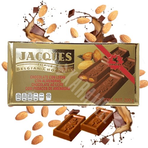 Jacques Premium - Belgian Chocolate & Almonds | Karamell Store