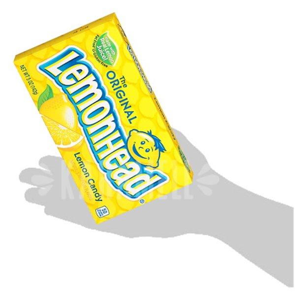 The Original Lemonhead Lemon 142g - Bala Mastigável sabor Limão - EUA ...