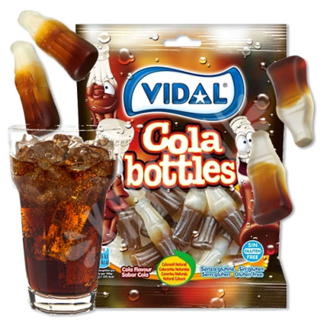 Cola Bottles Balas Goma - Vidal - Importado Espanha. | Karamell Store
