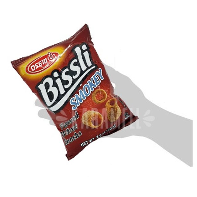 Salgadinho Bissli Smokey sabor Defumado - Importado Israel | Karamell Store