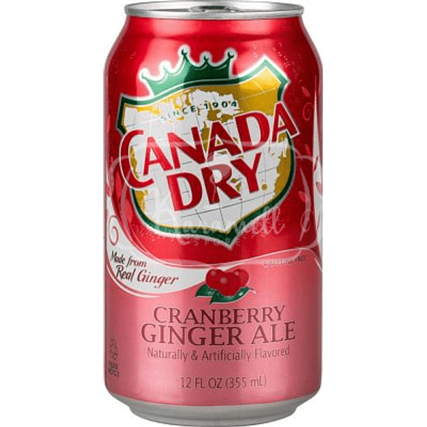 Canada Dry Cranberry Ginger Ale - Refrigerante - Estados Unidos ...