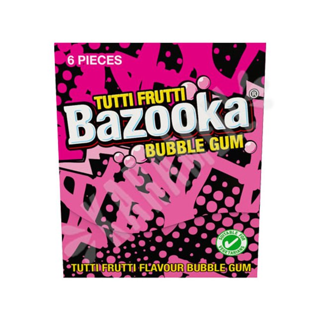 Chiclete de Tutti Frutti - Bazooka - Importado Turquia | Karamell Store