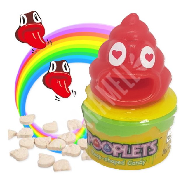 Balas Pooplets Poop Shaped Candy - Kids Mania - Importado | Karamell Store