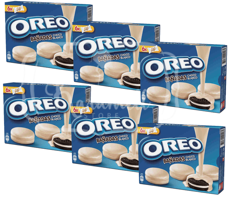 Oreo Bañadas Choco Blanco - ATACADO 6X - Importado da Espanha ...