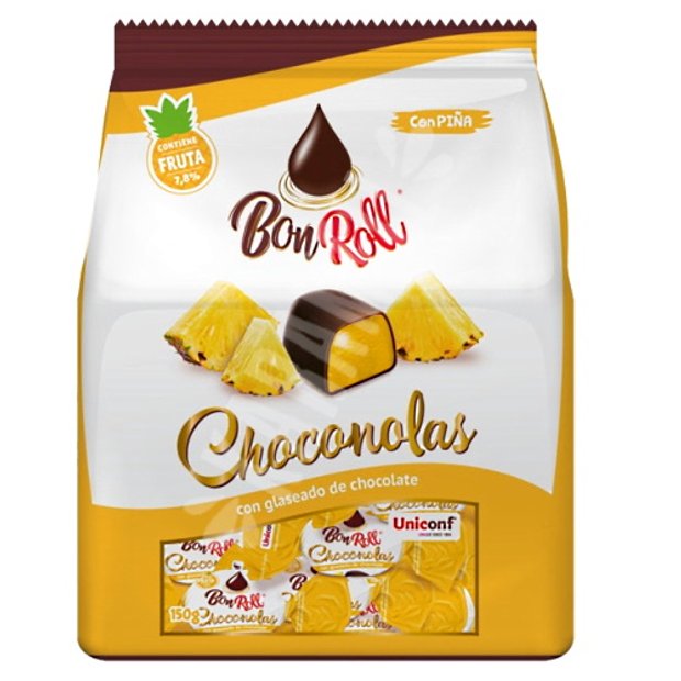 Chocolate Bon Roll Choconolas Abacaxi - Uniconf - Espanha | Karamell Store