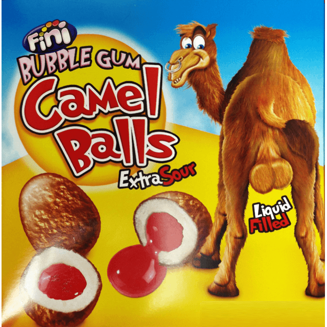 5 Chicletes Camel Balls - Bolas de Camelo - Importado | Karamell Store