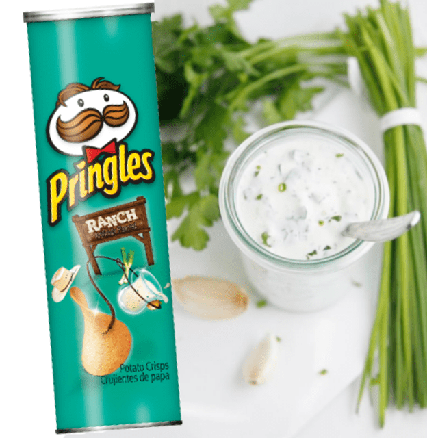 Pringles Ranch Molho e Especiarias - ATACADO 12X - Importado USA ...