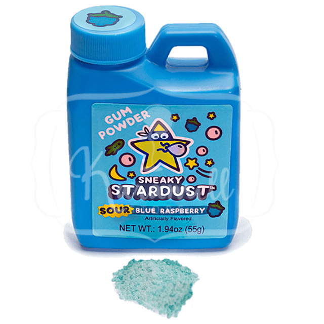 Chiclete Gum Powder - Sour Blue Raspberry - Importado | Karamell Store