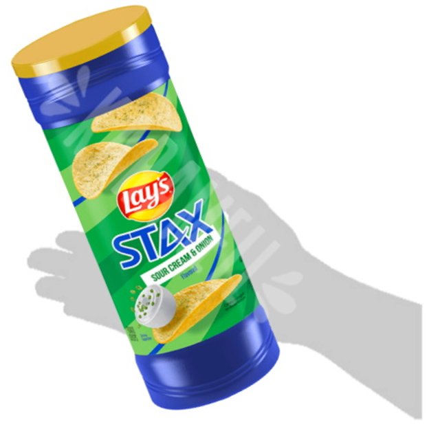 Salgadinho Lay's Stax Sour Cream & Onion - México | Karamell Store