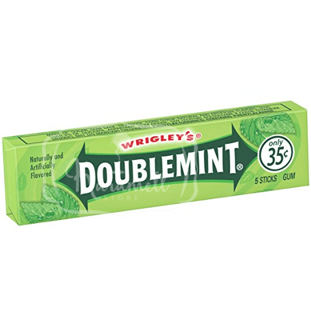 Wrigley's Doublemint - Chicletes de Menta - Importado Estados Unidos ...