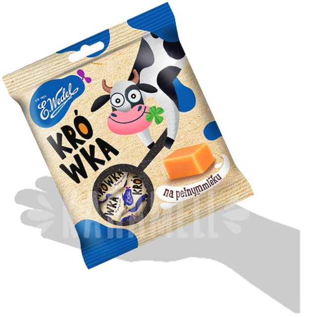 Doce de Leite Krowka Milk Fudge - E.Wedel - Importado Polônia ...