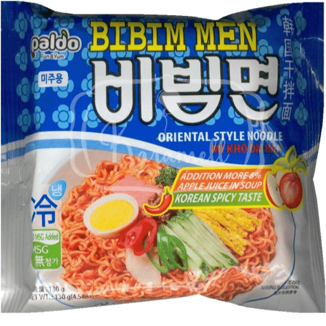 Bibim Men Paldo - Lamen Sabor Frutos do Mar - Importado da Coreia ...
