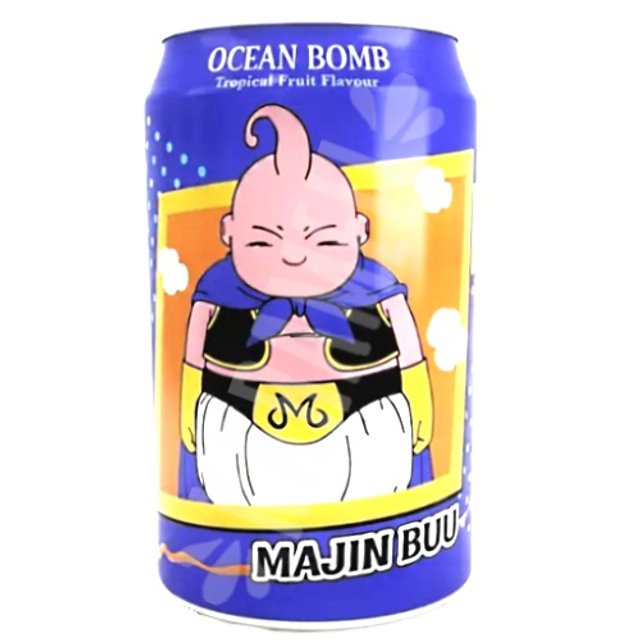 Refrigerante Ocean Bomb Dragon Ball Manji Buu Sabor Tropical ...